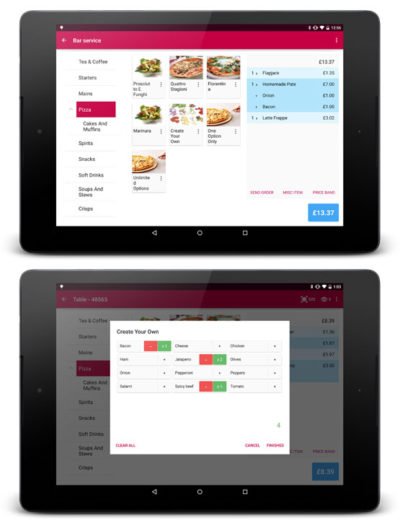 Restaurant tableside ordering systems | Slowey Systems